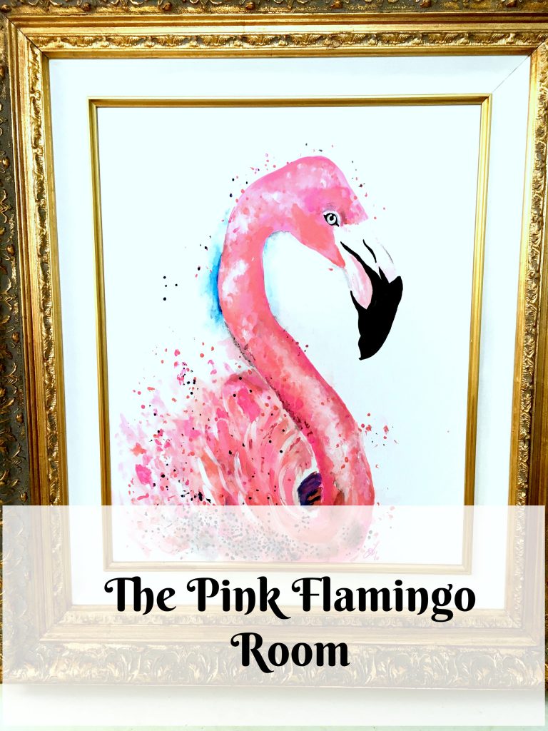 Pink Flamingo Room - Patina & Paint